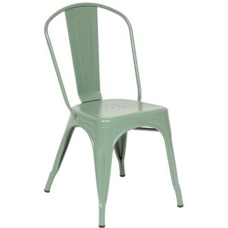 Atmosphera Atmosphera - Chaise Niko vert olive cr&eacute;ateur dint&eacute;rieur