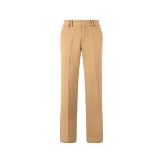 Roberto Cavalli Gestreifte Hose aus Schurwolle - - Trousers - Herren - Braun - L