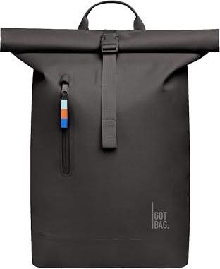 Got Bag Sac à Dos Rolltop Lite 2.0 en Ocean Impact Plastic | Sac à dos imperméable avec compartiment pour ordinateur 15 pouces amovible | Roll top avec capaci