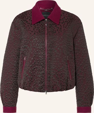 Marc Cain Jacquard-Blouson rot