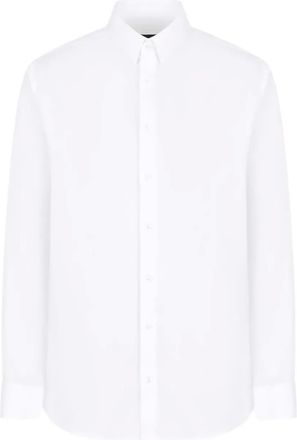 Giorgio Armani Klassisches Hemd - Weiß