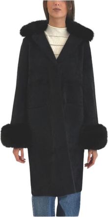 Joseph Ribkoff Femme, Manteaux, Noir, Taille: 40 FR Manteau Crois&eacute;