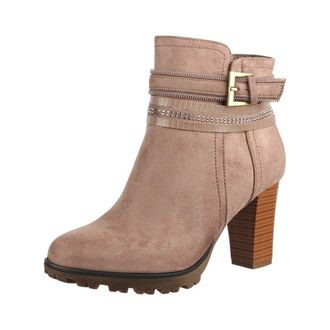 Elara Damen Stiefelette Ankle Boots Chunkyrayan 2018 C292-1-Khaki-35