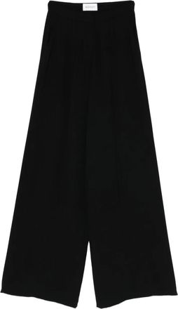 Mônot pantalon à design plissé - Noir