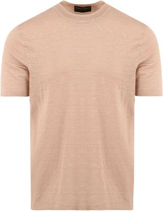 FILIPPO DE LAURENTIIS Homme, Tops, Rose, Taille: M T-shirt &agrave; manches courtes et col rond