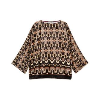 Maliparmi Maliparmi - Chemise Collection Imprim&eacute; - Femme - Blouses et Chemises - Multicolore - Taille: 42 FR