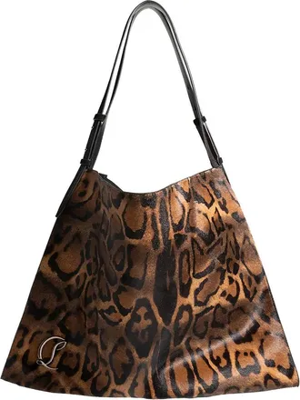 Christian Louboutin Shopper & Totes - Baggy Tote Bag - Gr. unisize - in Leopardfarben - f&uuml;r Damen