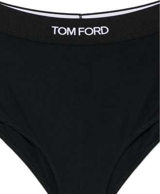 Tom Ford High-Waist Modal Briefs - Black