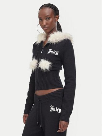 Juicy Couture Strickjacke JCWAS226309 Schwarz Regular Fit