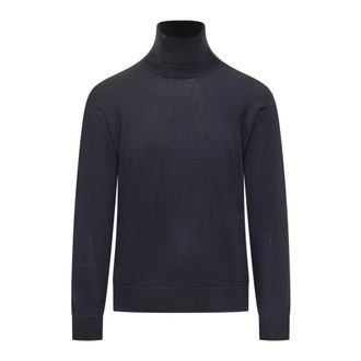 Ermenegildo Zegna Cashseta Rollkragenpullover - - Knitwear - Herren - Blau - 2XL