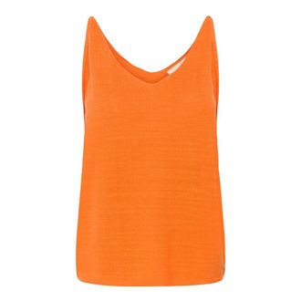 Cream Tricots - Femme - Pulls - Orange - Taille: 38 FR