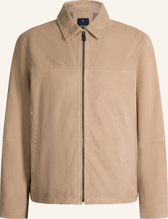 Joop Lederjacke beige