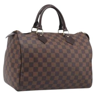 Louis Vuitton Sac &agrave; main Pre-owned Speedy 30 - Femme - Pre-owned - Brun - Taille: ONE Size
