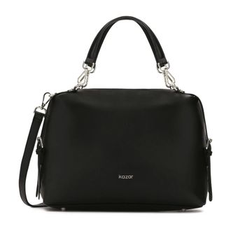 Kazar Femme, Sacs, Noir, Taille: ONE Size Casual spacieux sac &agrave; main en cuir souple