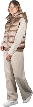 Moorer Femme, Vestes, Brun, Taille: 36 FR Layre-Hc