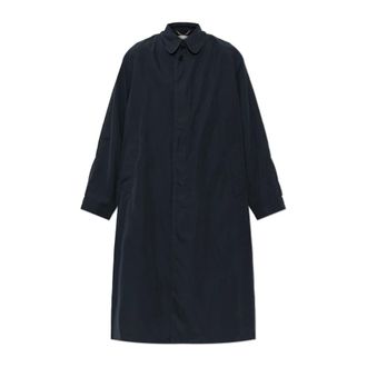 Maison Margiela Mantel mit Einzelschlitz - - Coats - Damen - Blau - S