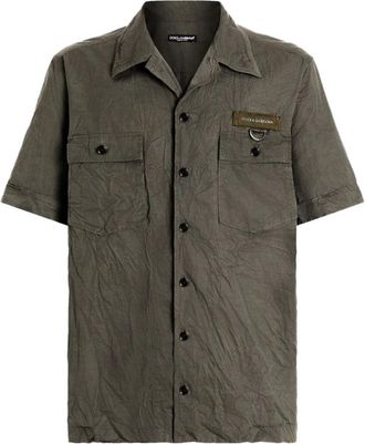 Dolce & Gabbana Homme, Chemises, Gris, Taille: XL Dolce & Gabbana Chemises