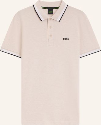 HUGO BOSS Piqu&eacute;-Poloshirt Paddy Curved Regular Fit pink