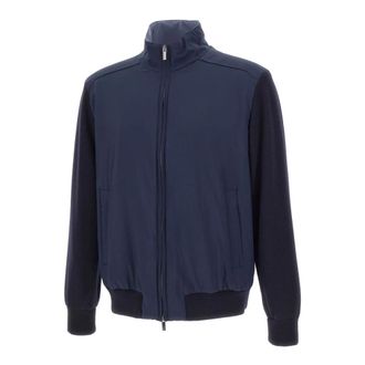 Paul & Shark Homme, Vestes, Bleu, Taille: XL Typhoon Platinum Jacket