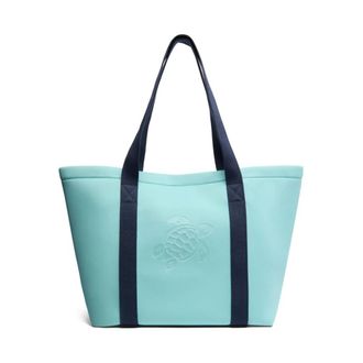Vilebrequin unisex, Sacs, Bleu, Taille: ONE Size Neoprene Beach Bag Solid