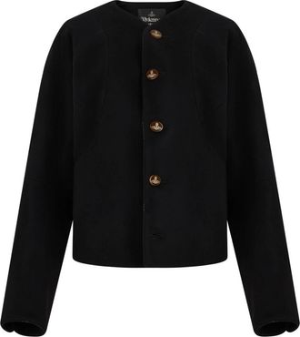 Vivienne Westwood Alex Cardigan - Femme - Pulls - Noir - Taille: 40 FR