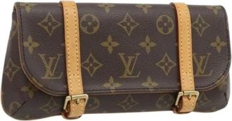 Louis Vuitton Pre-owned Sac banane en toile Monogram - Femme - Pre-owned - Brun - Taille: ONE Size