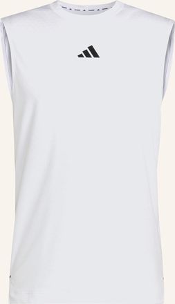 adidas d4t Primelift 3-Streifen Tanktop weiss