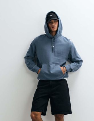 The North Face U Essential - Sweat &agrave; capuche d&eacute;contract&eacute; l&eacute;ger - Gris granit