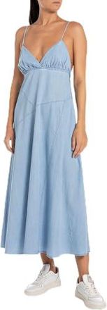 Replay Robe en Jean D&Eacute;t&eacute; pour Femme, Bleu (Light Blue 010), M