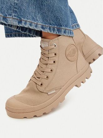 Palladium Schn&uuml;rstiefeletten Pampa Hi mono U 73089-271-M Beige