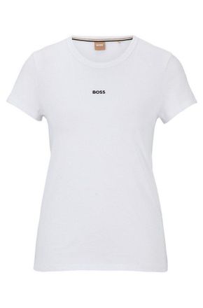 BOSS Kurzarmshirt Slim-Fit T-Shirt - Eng