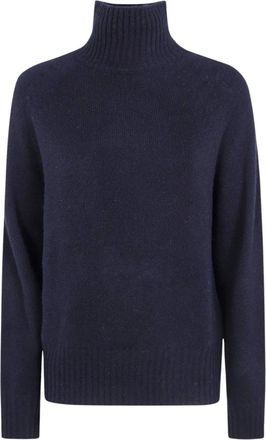 Seventy Pull en maille &agrave; col roul&eacute; en cachemire - Femme - Pulls - Noir - Taille: 36 FR