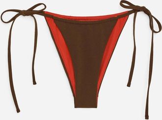 Arket Und Laila Gohar Bikinihose -Braun