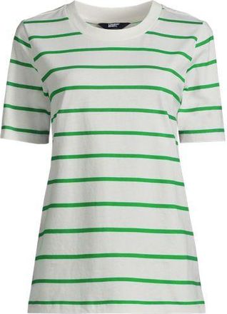 Lands End Premium Heavyweight-Baumwollshirt, Damen, Gr&ouml;&szlig;e:48-50 regular, Wei&szlig;, Baumwolle, by Lands End