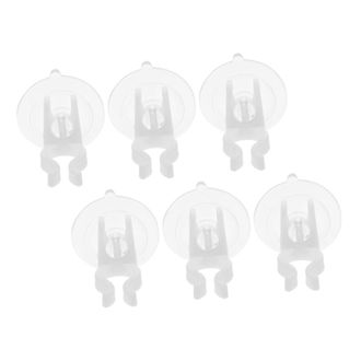 BESPORTBLE 6 St&uuml;ck Fenster Kerzenhalter Saugnapf f&uuml;r LED Kerzen Verstellbare Halterung f&uuml;r Flammenlose Stabkerzen Einfache Montage Vielseitig f&uuml;r Glas und Glatte