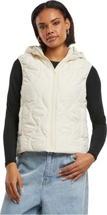 Urban Classics Tb7009-ladies Super Light Puffer Vest Gilet, Sable Blanc, S Femmes