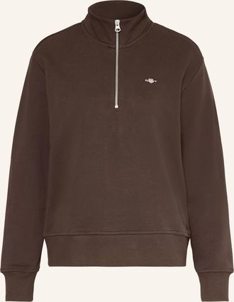 GANT Sweat-Troyer Shield braun