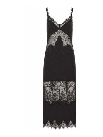 Mulberry Knielanges Kleid - Braun