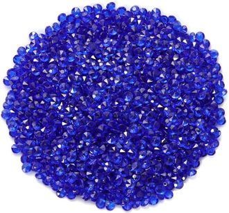 Lurrose 1000 St&uuml;ck Dunkle Blaue Acryl Diamanten Streudeko Kristalle Hochzeit Tischdeko Bastelsteine Vase F&uuml;ller f&uuml;r Party Feier DIY Handwerk