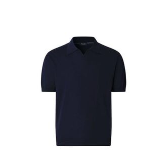 Fa&ccedil;onnable Polo &agrave; manches courtes en coton