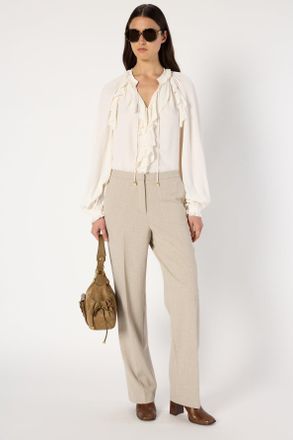 Gerard Darel Pantalon de tailleur &eacute;lastiqu&eacute; - CECILE - Sable