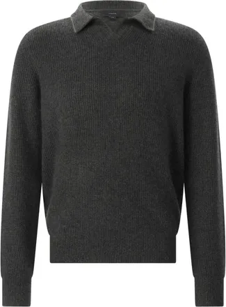 Vince Homme, Pulls, Vert, Taille: L Pull Col V D&eacute;contract&eacute; en Cachemire
