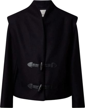 Isabel Marant Toria Mantel - - Jackets - Damen - Blau - S