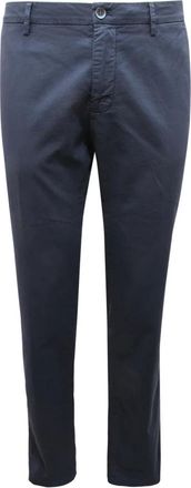 Mason's Homme, Pantalons, Bleu, Taille: 2XL Pantalon Chino Milano