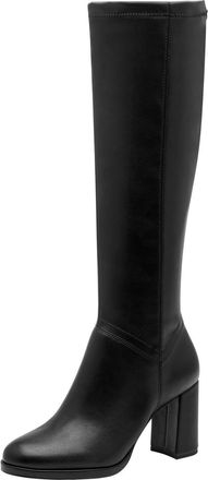 Tamaris Damen Stiefel Leder schwarz 41