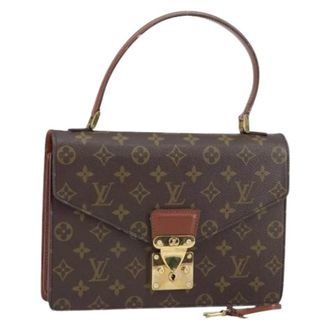 Louis Vuitton Pre-owned Vintage Canvas Handtasche - - Pre-owned - Damen - Braun - ONE SIZE