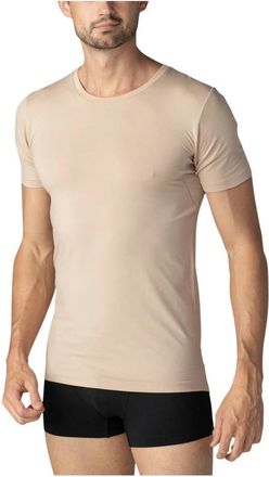 Mey V-Ausschnitt T-Shirt - - Tops - Herren - Beige - 2XL