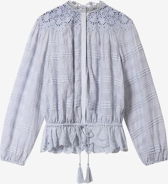 Isabel Marant Haut / Top Polly - Femme - Bleu Clair - Taille 34 - Marant Étoile