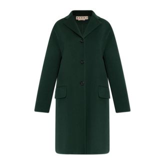 Marni Femme, Manteaux, Vert, Taille: 36 FR Manteaux