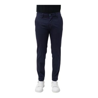 Re-hash Chinos Mucha mit Umschlag - - Trousers - Herren - Blau - W30